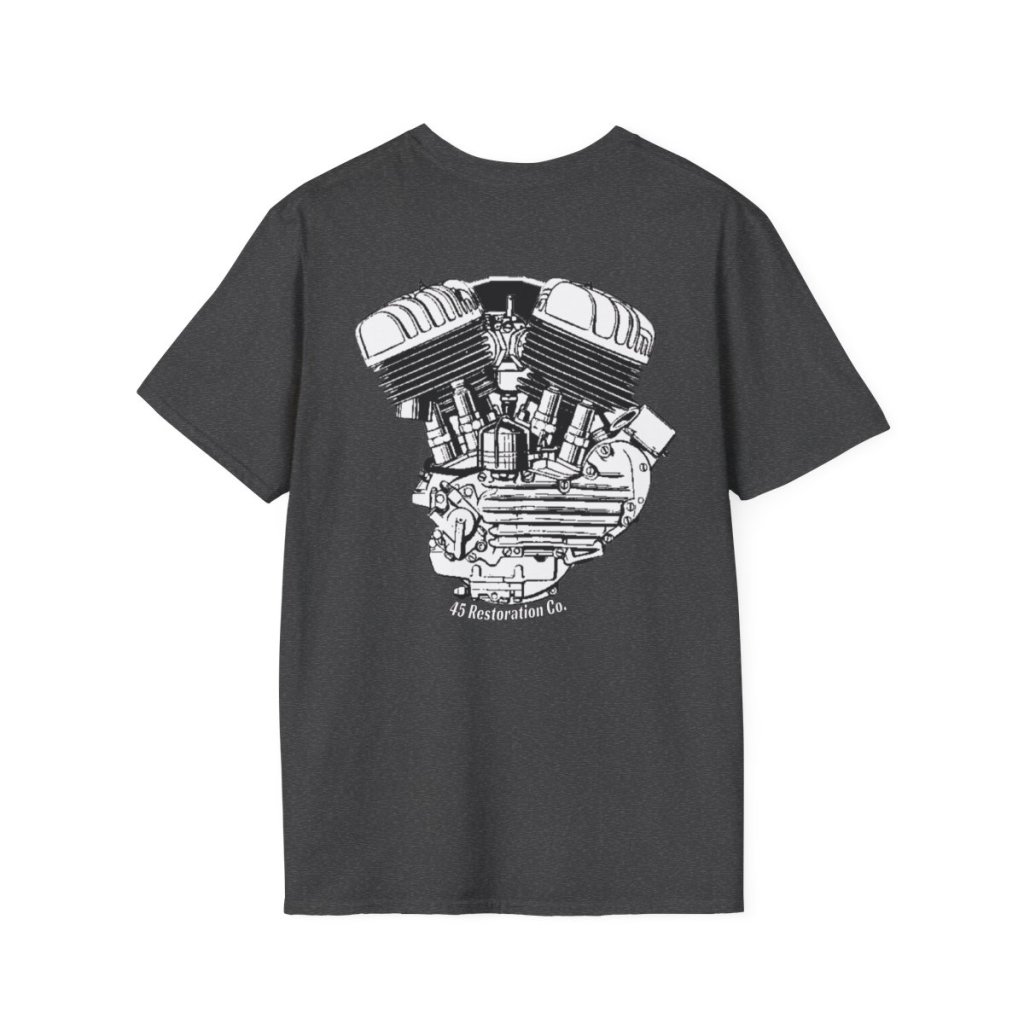 Unisex 45 Restoration Motor Back T-shirt – 45 Restoration Co.
