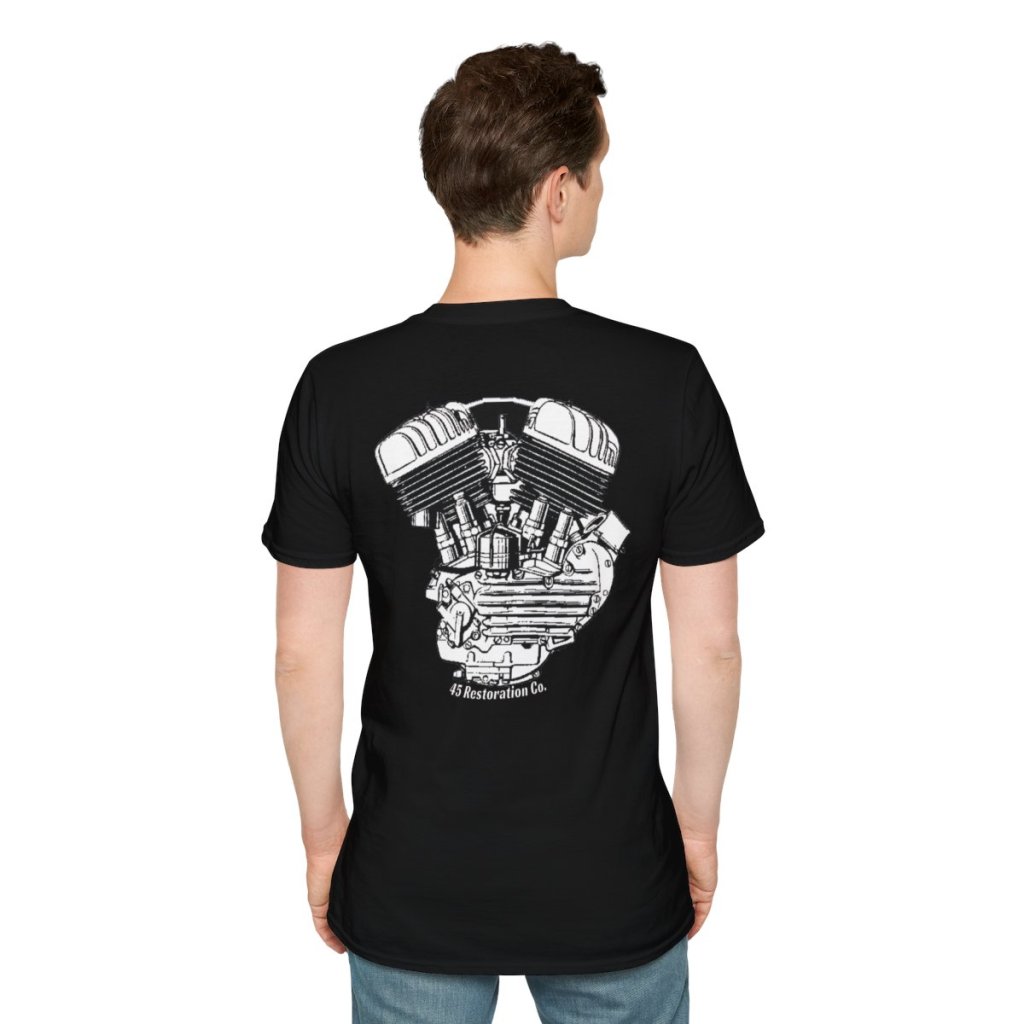 Unisex 45 Restoration Motor Back T-shirt – 45 Restoration Co.
